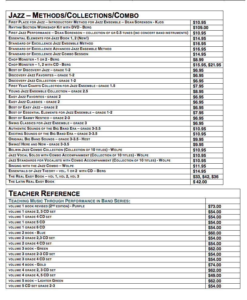 Catalogue – Music Direct Ltd